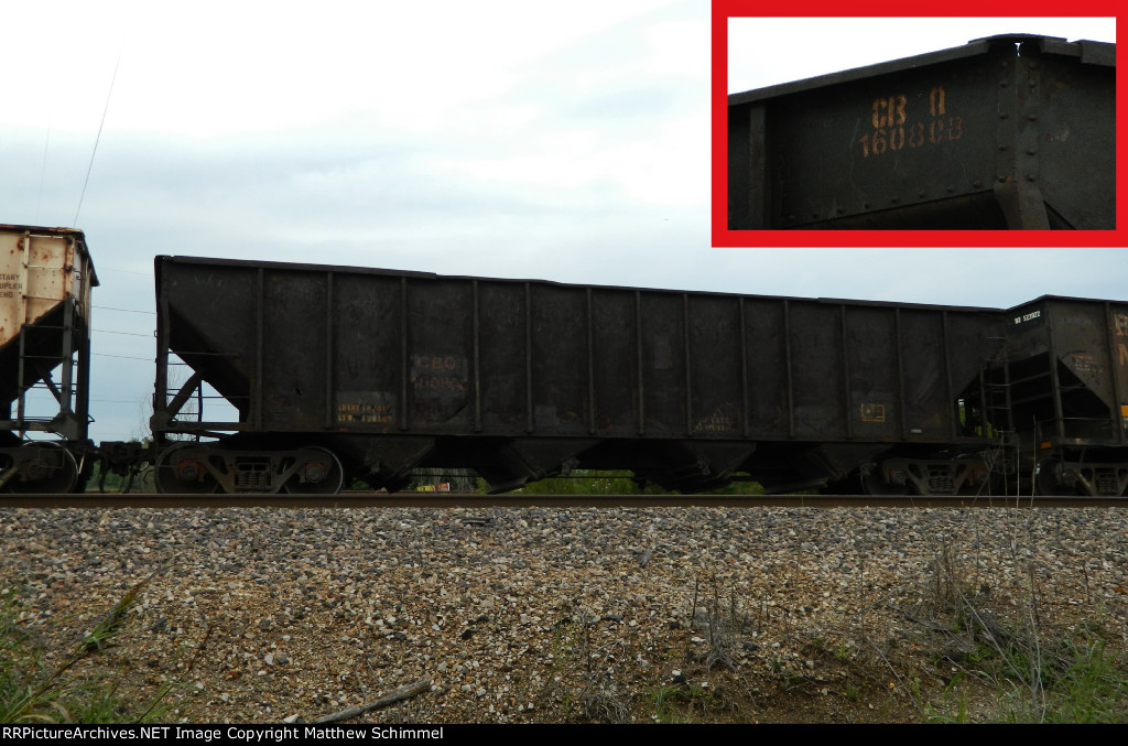 Old CB&Q Open Hopper